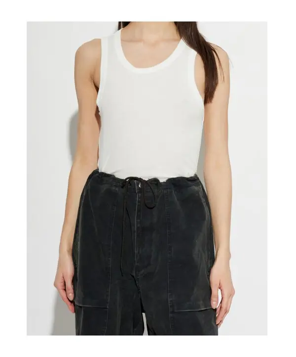 ENTIRE STUDIOS Crewneck Sleeveless Top