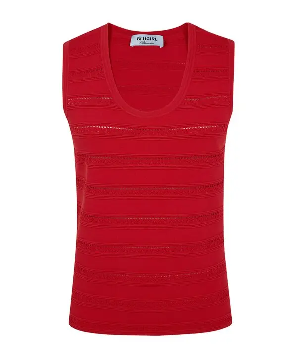 BLUGIRL Sleeveless Knitted Vest