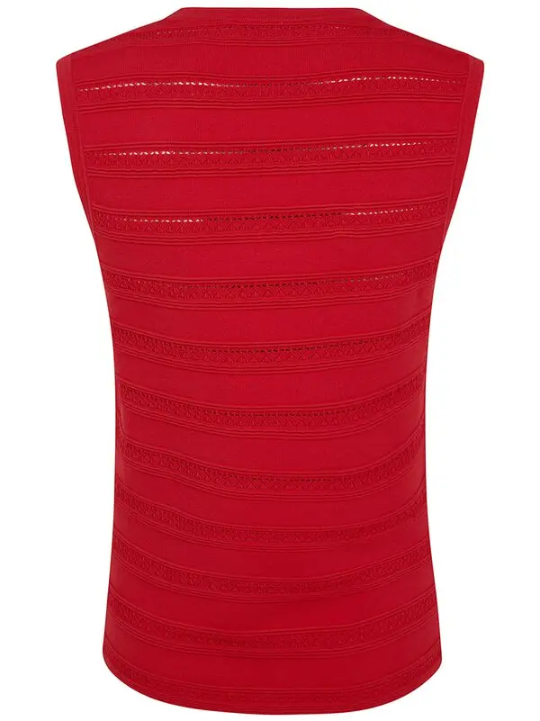 BLUGIRL Sleeveless Knitted Vest