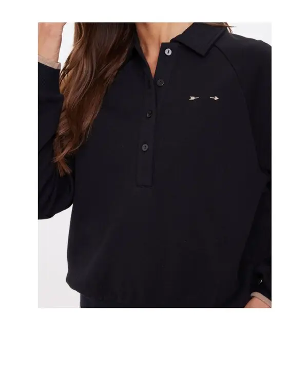 The Upside Elle Button-up Polo Shirt