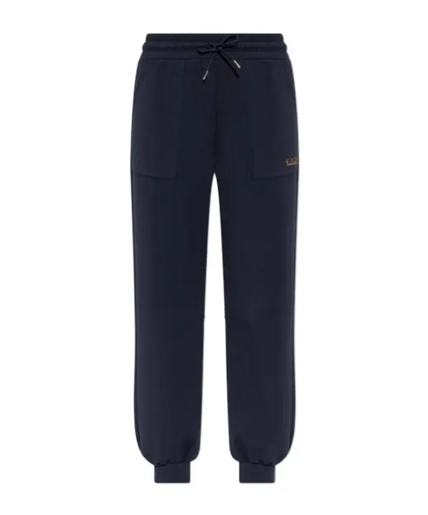 EA7 Ribbed-cuff Joggers