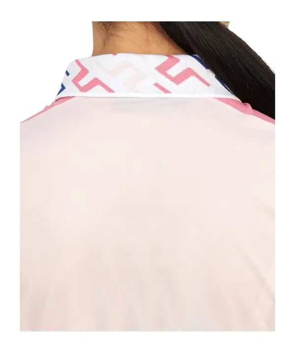 J. Lindeberg Tilda Polo Shirt With Graphic Collar
