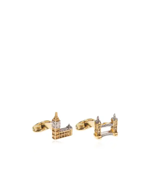 Paul Smith Paris Souvenir Cufflinks - Nude