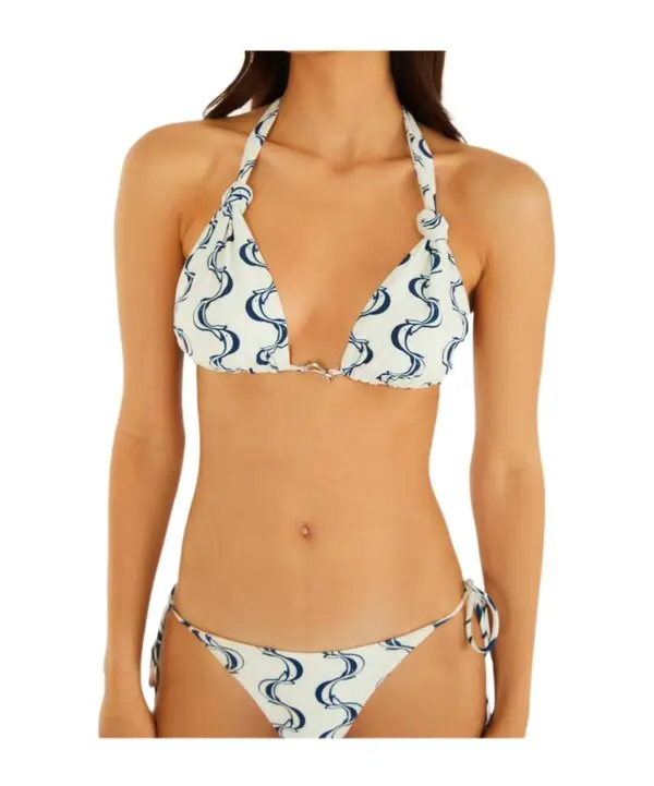 Farm Rio Halter Bikini Top - Multicolor