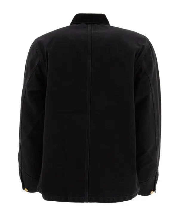 Carhartt Work In Progress Dearborn Canvas Michigan Coat - Black