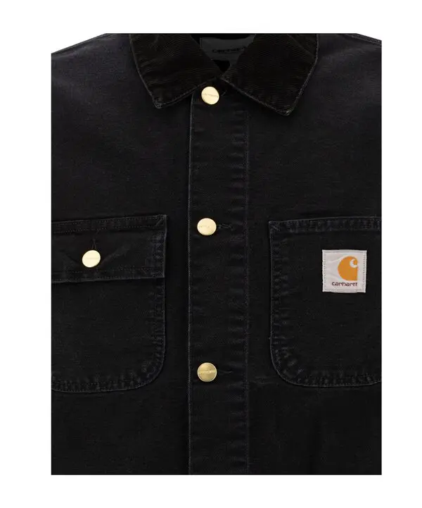 Carhartt Work In Progress Dearborn Canvas Michigan Coat - Black