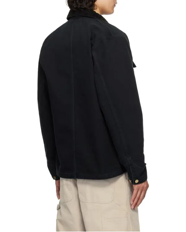 Carhartt Work In Progress Dearborn Canvas Michigan Coat - Black