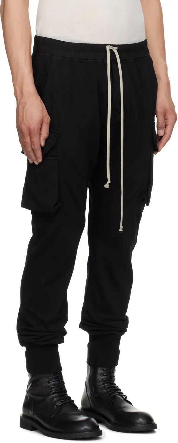 Rick Owens Mastodon Drawstring Tapered Trousers