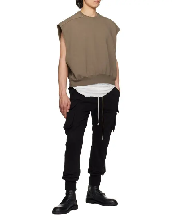 Rick Owens Mastodon Drawstring Tapered Trousers