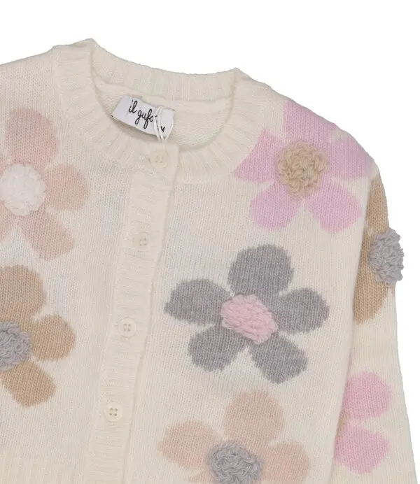IL GUFO Flower Cardigan