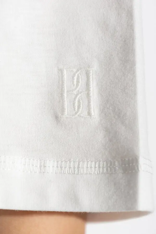 BY MALENE BIRGER Logo-embroidered T-shirt