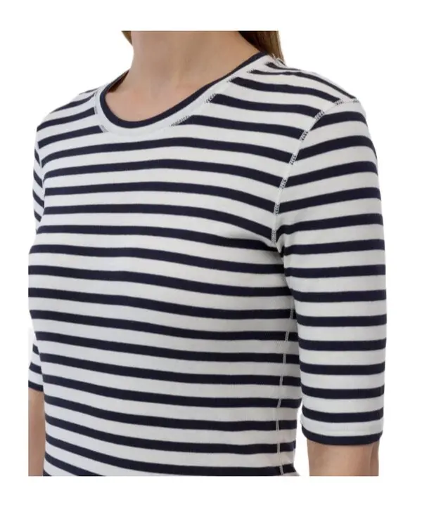 Closed Striped Ribbed-knit T-shirt