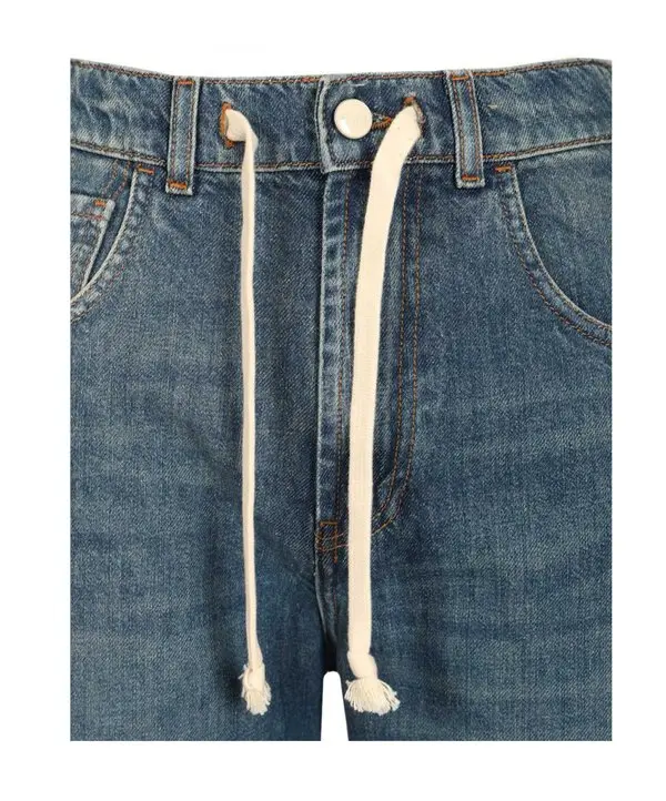 AMISH SUPPLIES Danielle Drawstring Wide-leg Jeans