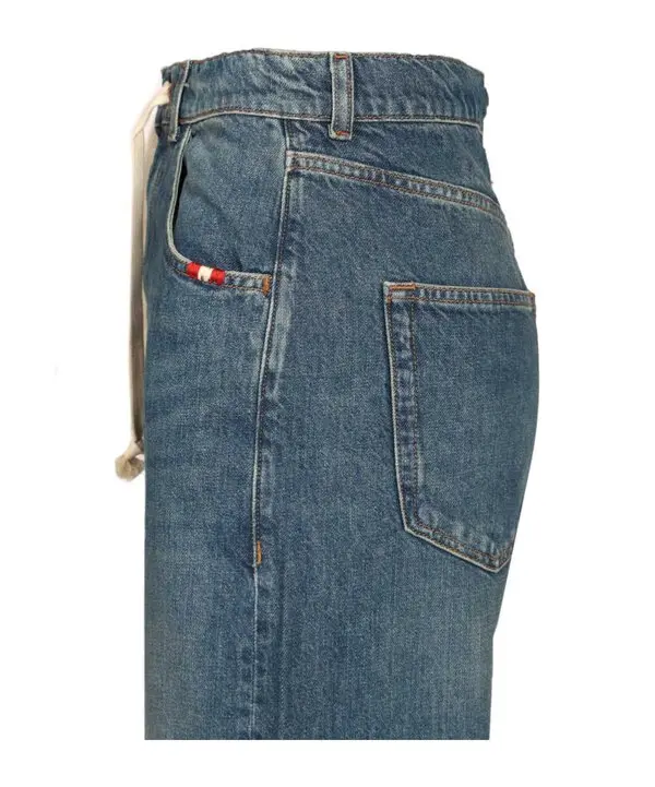 AMISH SUPPLIES Danielle Drawstring Wide-leg Jeans