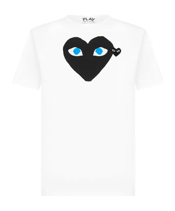 Play Comme Des Garcon Heart-emblem T-shirt