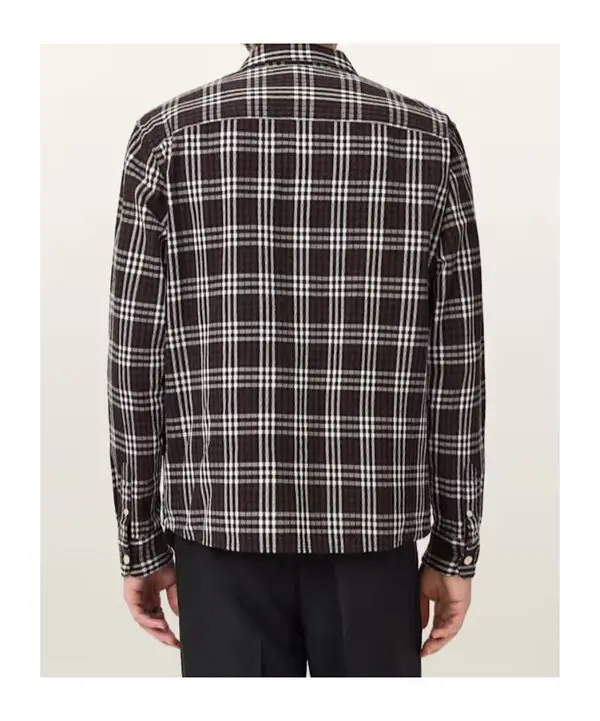 ALLSAINTS Santiago Long Sleeved Check Shirt