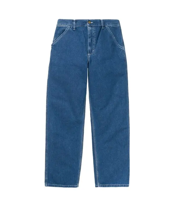 Carhartt Work In Progress Simple Straight-leg Mid-rise Jeans - Blue