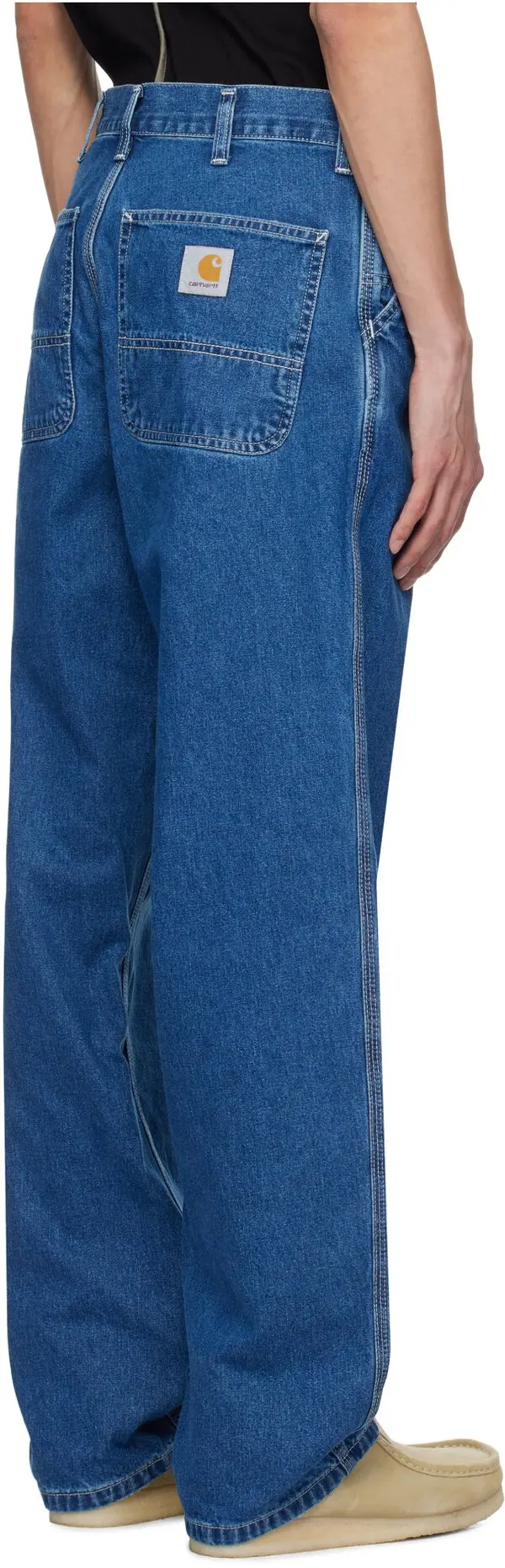 Carhartt Work In Progress Simple Straight-leg Mid-rise Jeans