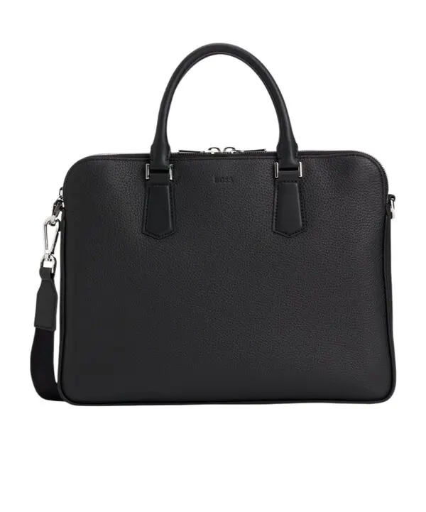 Hugo Boss Leather Laptop Bag