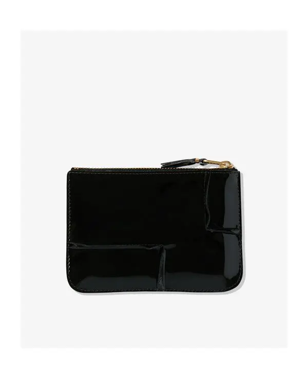 Comme Des Garçons Cdg Reversed Hem Serie Zipped Wallet