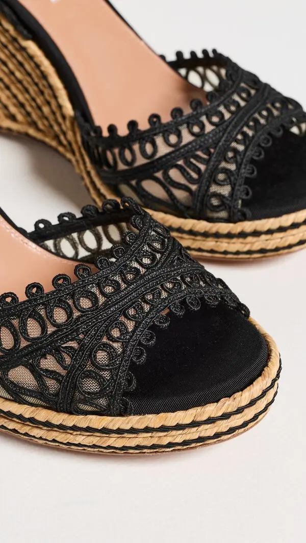 AQUAZZURA Round-toe Wedge Heels