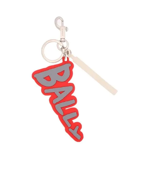 Bally Logo Key Chain - Red