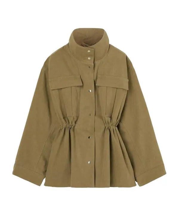 RÓHE Stand-up Collar Coat