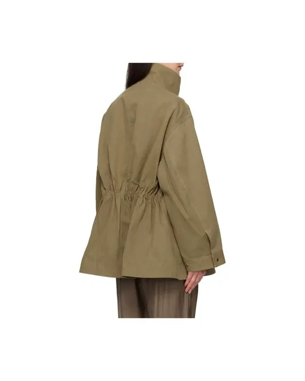 RÓHE Stand-up Collar Coat