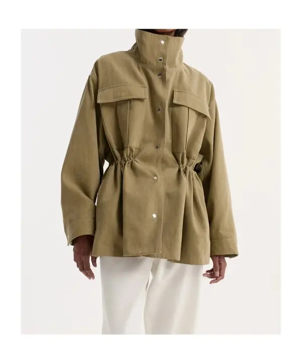 RÓHE Stand-up Collar Coat