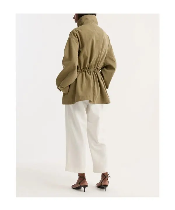 RÓHE Stand-up Collar Coat