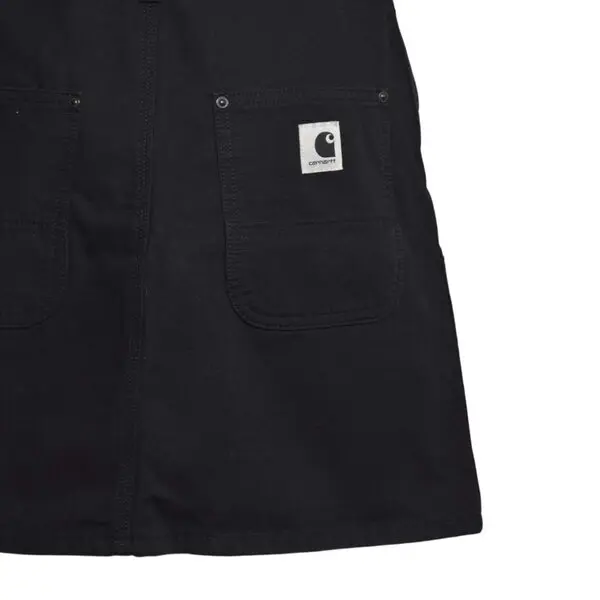 Carhartt Work In Progress Logo-patch Mini Skirt - Black
