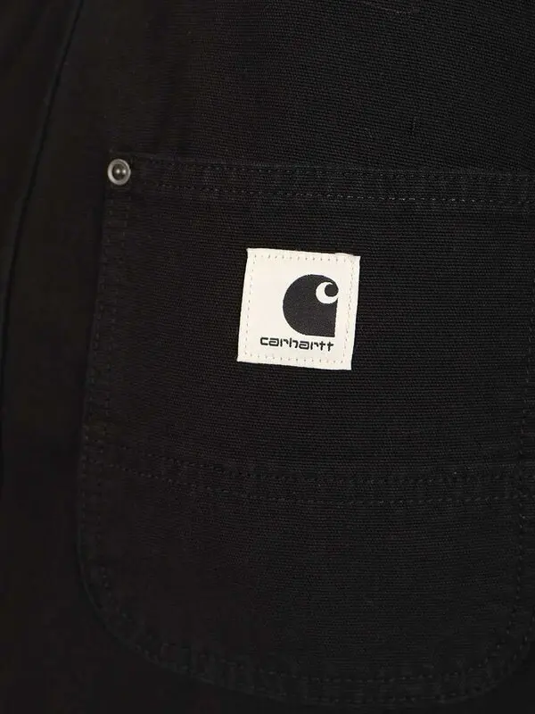 Carhartt Work In Progress Logo-patch Mini Skirt - Black