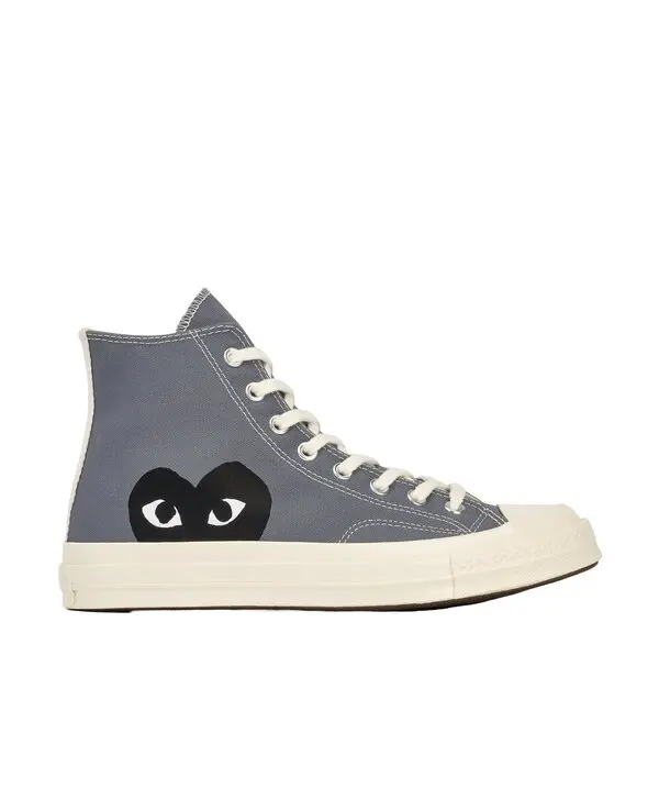 Play Comme Des Garcon Chuck 70 Round Toe High Top Sneakers