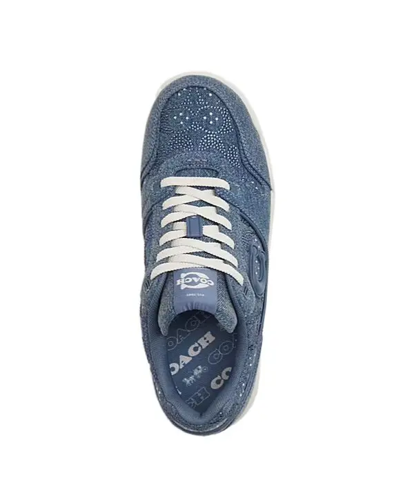 COACH Soho Sneaker In Signature Denim