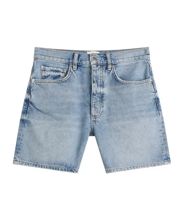 ANINE BING Delaney Denim Mini Shorts