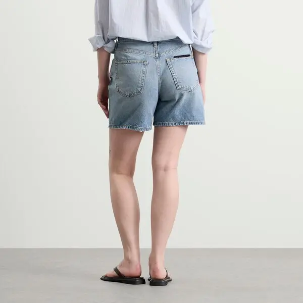 ANINE BING Delaney Denim Mini Shorts