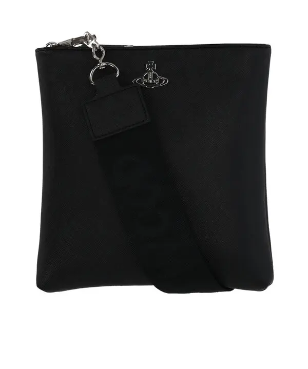 VIVIENNE WESTWOOD Logo Plaque Shoulder Bag