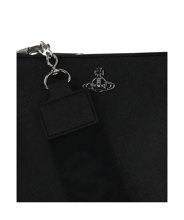 VIVIENNE WESTWOOD Logo Plaque Shoulder Bag
