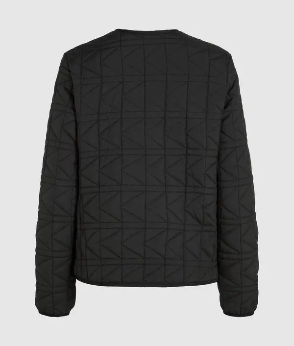 Karl Lagerfeld Logo-embroidered Quilted Jacket