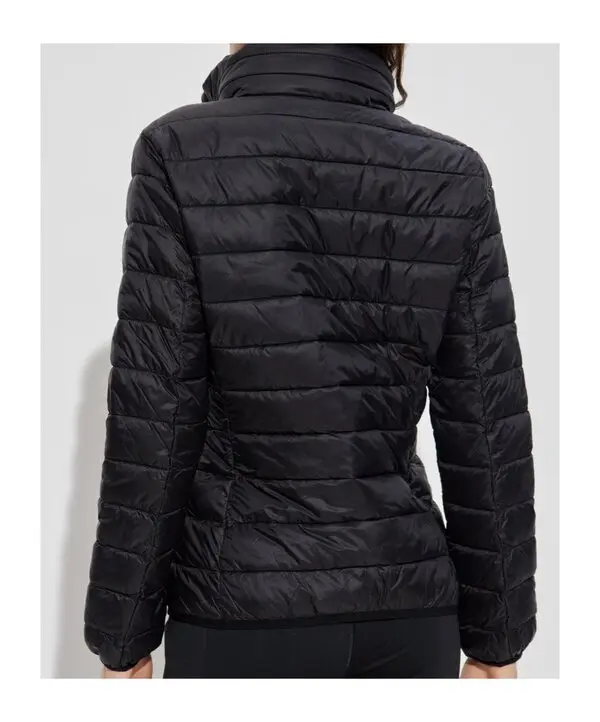 EA7 Logo Printed Zip-up Jacket