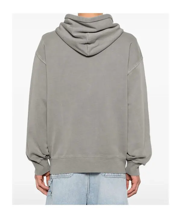 Carhartt Work In Progress Zip-fastening Hooded Sweatshirt - Gray