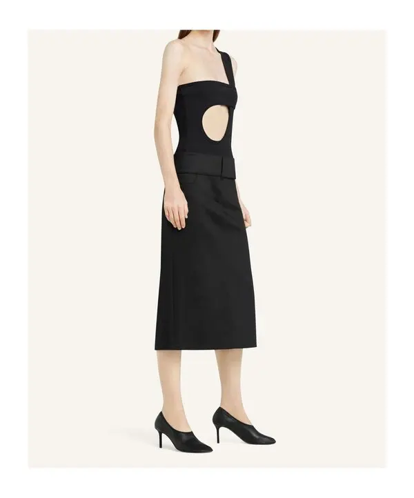 COURREGES Courrèges A-line Midi Skirt