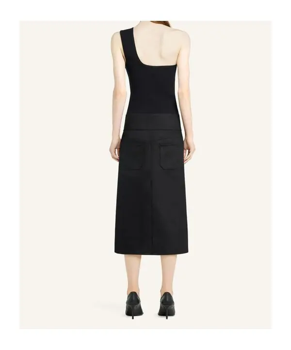 COURREGES Courrèges A-line Midi Skirt