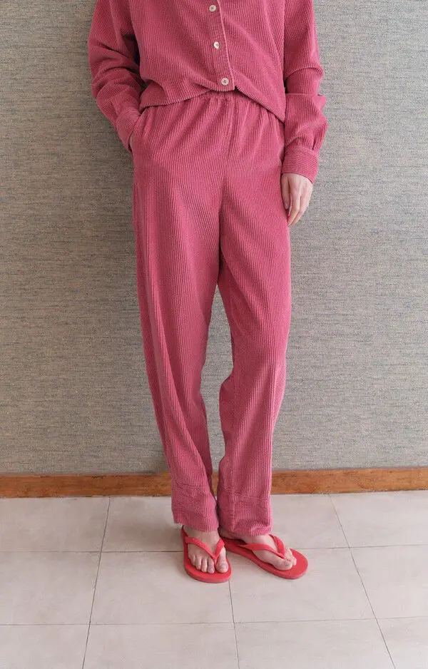 American Vintage Padow Pants - Red