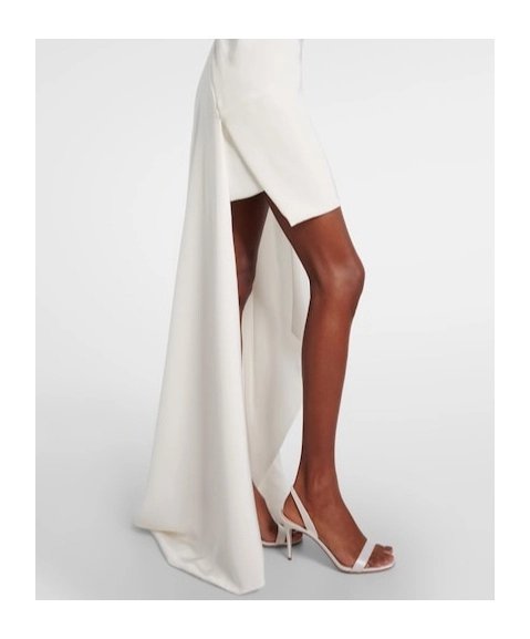 VIVIENNE WESTWOOD Bridal Comet Off-shoulder Silk Gown - White