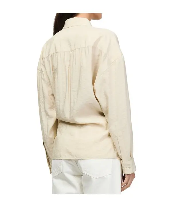 LEMAIRE Straight Collar Shirt - Beige
