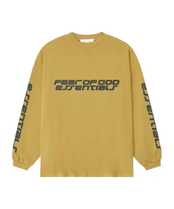 Fear Of God 90s Long Sleeved T-shirt - Yellow