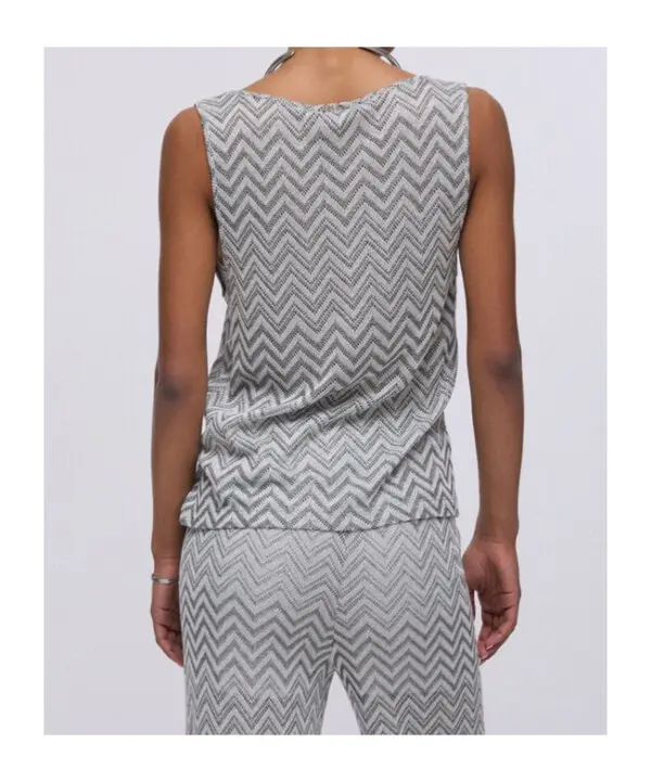 Liu Jo Chevron Knit Top