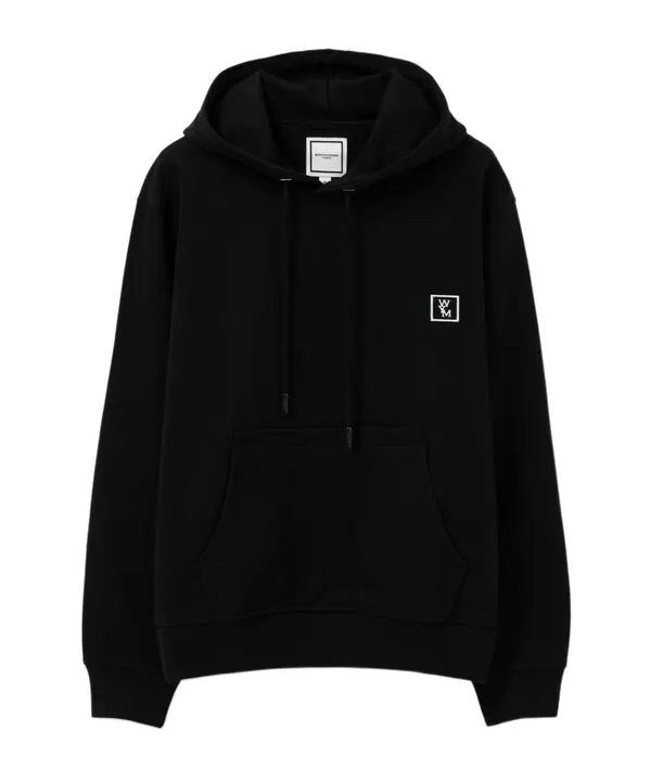 WOOYOUNGMI Long Sleeve Hoodie With Drawstring