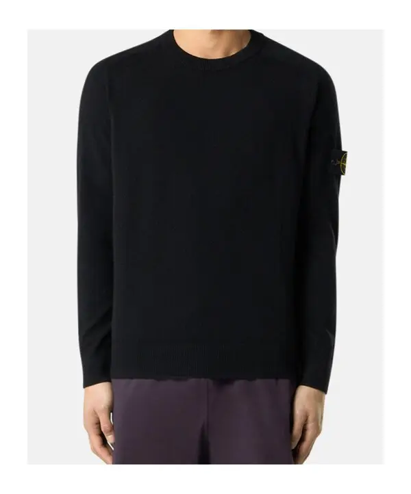 Stone Island Compass Badge Crewneck Jumper